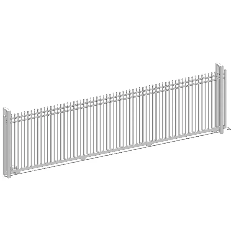 Galvanized Steel Spear Top Sliding Gate Manufacturers-Sinotop